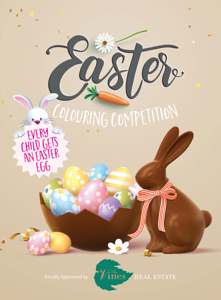 Easter Colouring Competition – The Vines Real Estate